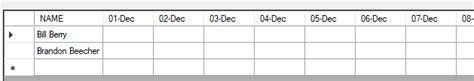 How Do You Input Data From Sql Into A Specific Datagridview Cell Based