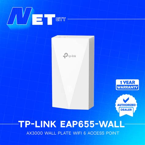 Tp Link Eap Wall Ax Wall Plate Wifi Gigabit Access Point Shopee Philippines