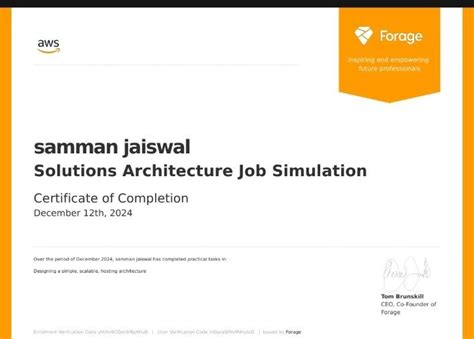 samman jaiswal on linkedin aws solutionsarchitecture certification