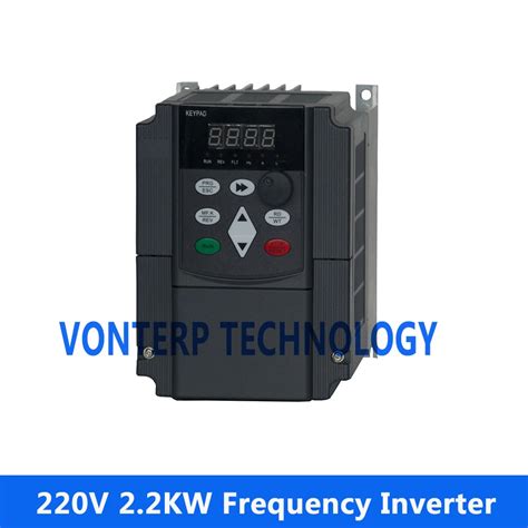 V Kw Single Phase Input And V Phase Output Ac Motor Drive Inverter VSD VVVF
