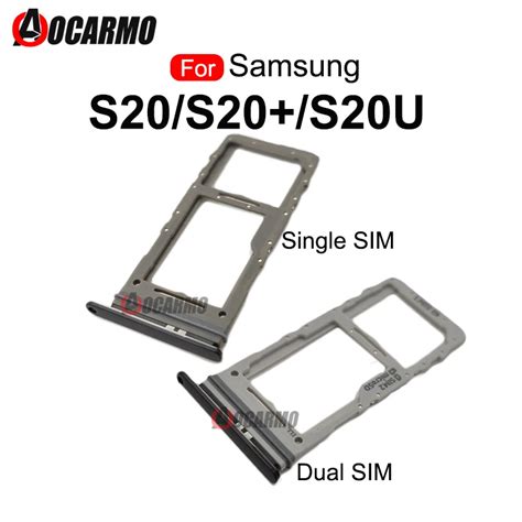 For Samsung Galaxy S20 Plus S20u S20 Ultra Single Dual Sim Card Sim