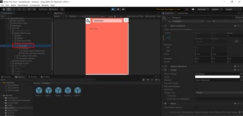Unity On A UI Element Input Field And Overlay Canvas How Do I Find The Very Bottom Middle Pos