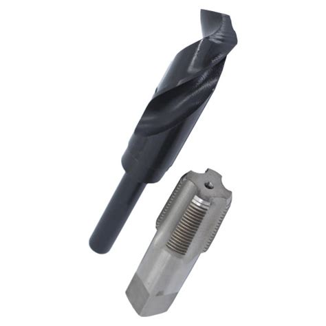 34 Carbon Steel Npt Tap And 5964 Hss Drill Bit Kit Qualtech
