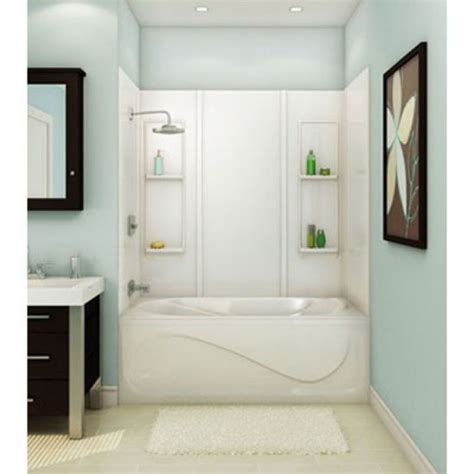 Maax 101343000001000 6 12 In X 31 34 In Glue Up Tub Shower White