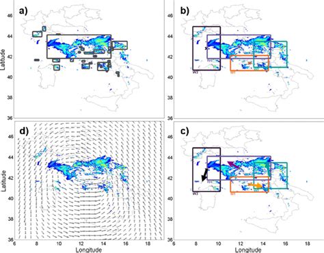 Main Steps Of The Spare Advection Scheme A Rainy Structure Identi Fi Download Scientific