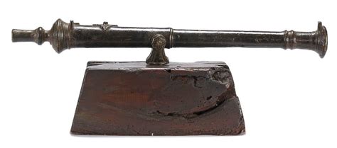 Bonhams An Indonesian Bronze Swivel Cannon Lantaka