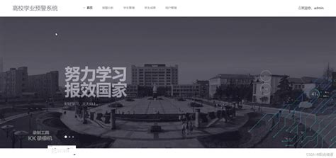 基于python的高校学生学业预警系统的设计与实现 Csdn博客