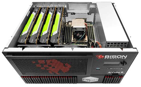 Mobile AI Cube Pure SSD Bison Computing