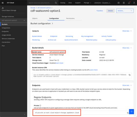Fetch Objects From An Ibm Cloud S3 Bucket Using Ap Cloudera