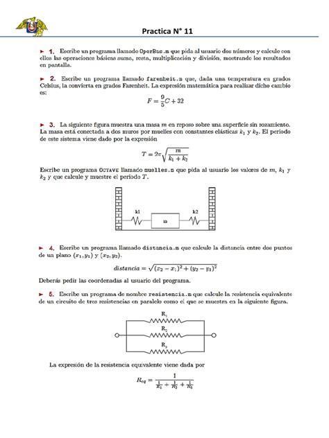 Practica 11 Octave Pdf