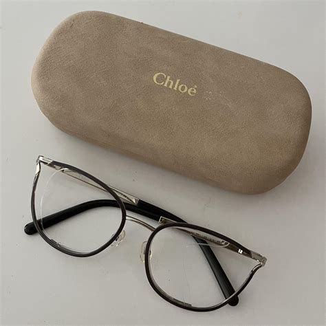 Chloe Glasses Frames In A Beautiful Brown Taupe Depop