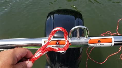 how to attach ski rope to tow ring easy methods to follow