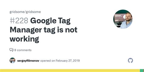 Google Tag Manager Tag Is Not Working Issue Gridsome Gridsome GitHub