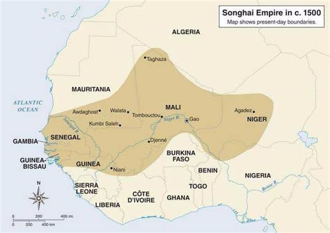 Songhai Empire Trade Routes