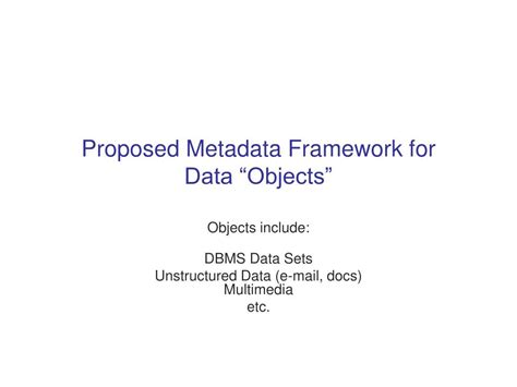 Ppt Overview Of Metadata Strategy Powerpoint Presentation Free Download Id4429272 Ppt Overview Of Metadata Strategy Powerpoint Presentation Free Download Id4429272