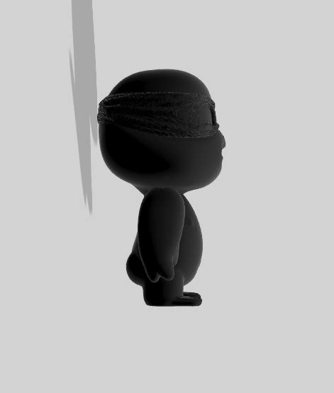Free Stl File Mini Ninja 3d Art 🥷 ・3d Printing Template To Download・cults