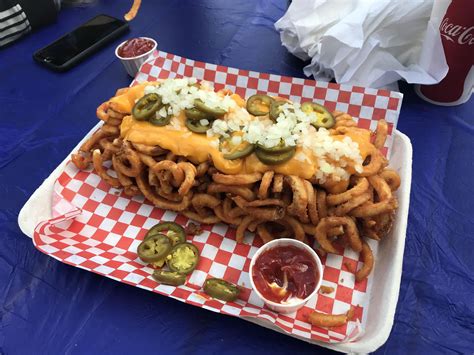 Curly Fries With Cheese