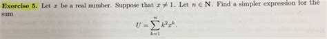 solved let x be a real number suppose that x notequalto 1