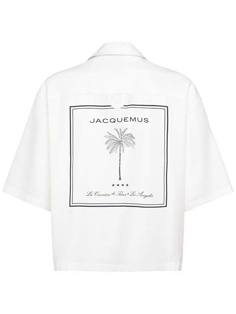 Jacquemus La Chemise Aloe Cotton Shirt Jacquemus