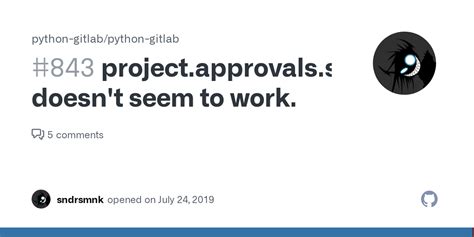 T Approvers Doesn T Seem To Work · Issue 843