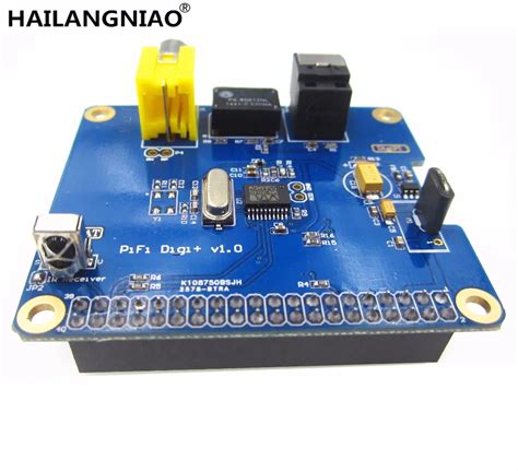 raspberry pi hifi digi digital sound card i2s spdif expansion board