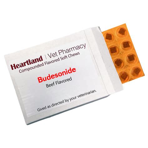 Budesonide Compounded Soft Chews Heartland Vet Supply