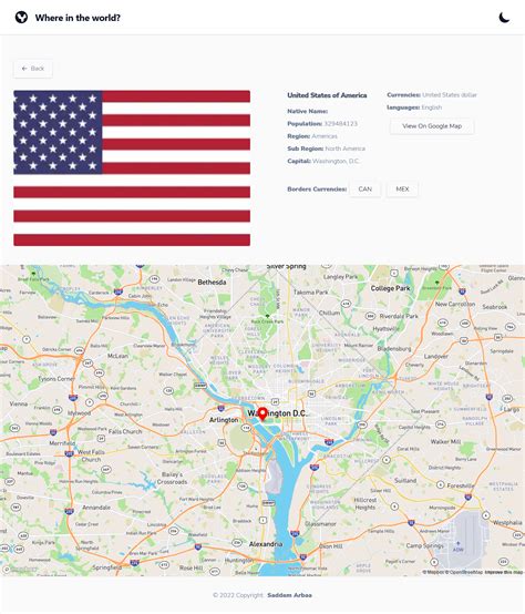 github saddamarbaa rest countries app nextjs typescript web app