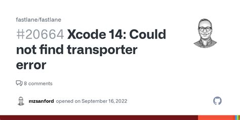 Xcode 14 Could Not Find Transporter Error · Issue 20664 · Fastlane