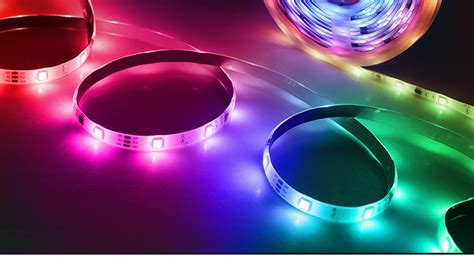 Wifi RGB Dream Color LED Smart Strip Light Kit Dapat Dikendalikan Dengan Tuya APP Music Alexa