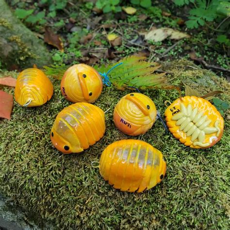 Blond Rubber Ducky Isopod Cubaris Isopod Ornament Etsy Fimo