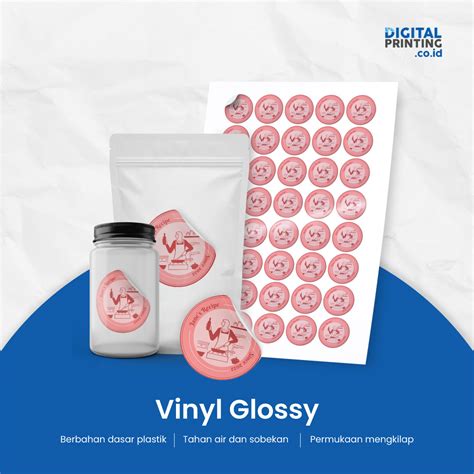 Stiker Label Digital Printing