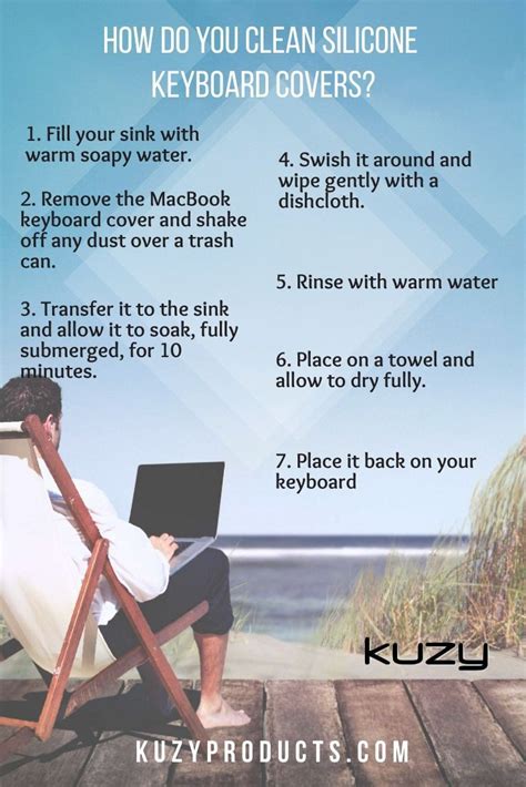 How To Clean Silicone MacBook Keyboard Covers Macbook Keyboard Cover Keyboard Cover Macbook