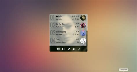 Jquery Audio Player Music By Danialsabagh Codecanyon