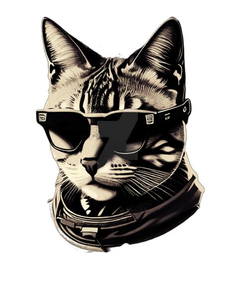 Dots Hip Cool Cat Sunglasses Kitty By Sytacdesign On Deviantart