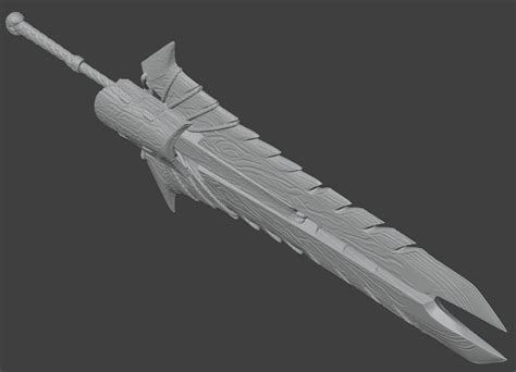 Azure Blaze Great Sword Scorned Magnamalo Monster Hunter Rise