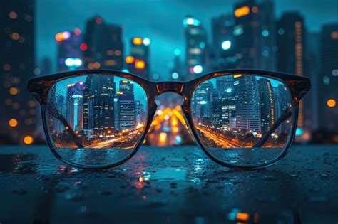 Premium Photo Glasses That Adjust Correctly Eyesight From Blurred To