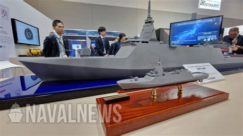 Japans Mhi Shows New Ffm Frigate At Indopacific 2023