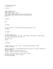 Part4 LogReg.py - #!/usr/bin/env python # coding: utf-8 # In 15 : import pandas as pd import ...