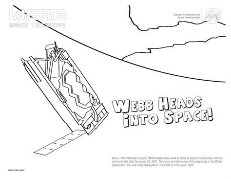 Coloring Webb Nasa Science