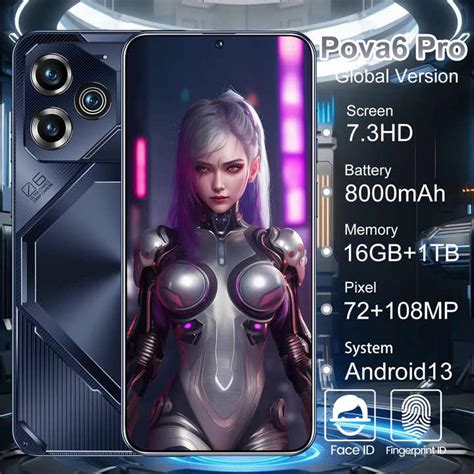 Tecno Mobiles Pova Pro G Unlocked Smartphone With Mah Battery