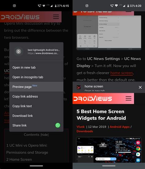 how to preview any link before opening in chrome for android 2025