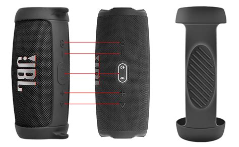 Amazon Com Silicone Case Cover Compatible With Jbl Charge Waterproof Portable Bluetooth