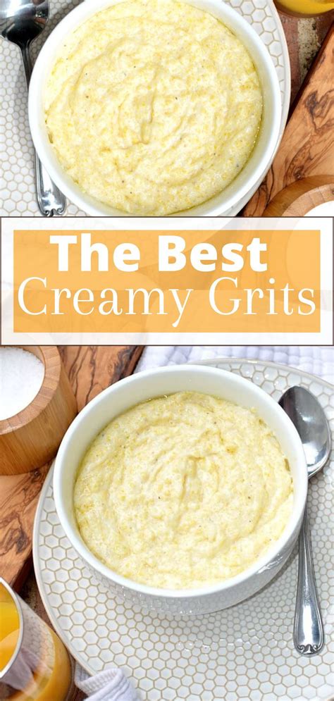 Thick And Creamy Grits Caramel And Cashews Recipe Easy Grits Recipe