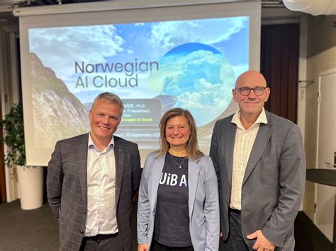 Kick Off For A Large Scale Collaboration On Artificial Intelligence Uib Ai Uib