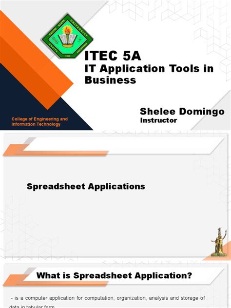 Lesson 3 Lecture Pdf Microsoft Excel Worksheet