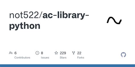 Github Not522ac Library Python