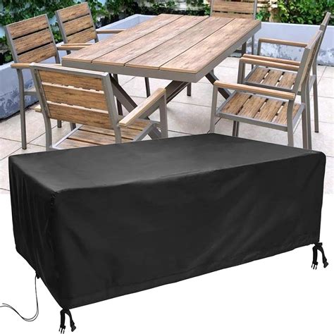 Housse Salon De Jardin 230x120x75cmlxwxh Protection Bache Table De Jardin 600d Tissu Oxford