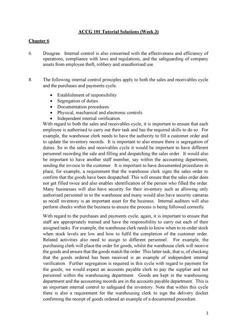 Accg 101 Tutorial Solutions Week 3 Warning Tt Undefined Function 32 Accg 101 Tutorial