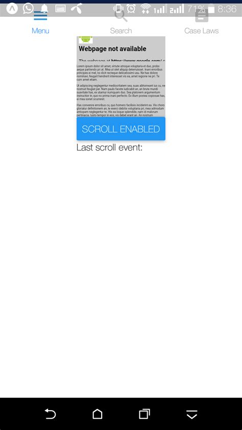 Html Codes Its Not Opening Site Wabpage Is No Available Issue React Native Webview