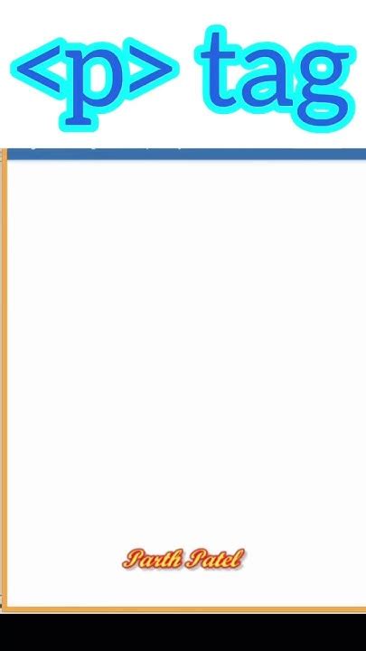 Html Coding With Parth Patel This Is Part Vi Of Html Series 3